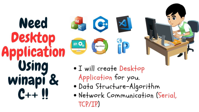Do desktop application using winapi and cpp with mfc by Morsalinsams ... Do desktop application using winapi and cpp with mfc by Morsalinsams ...