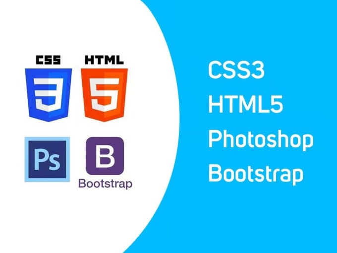Do Creative Website Design Using Html Css Bootstrap By Qaisargill771 Fiverr
