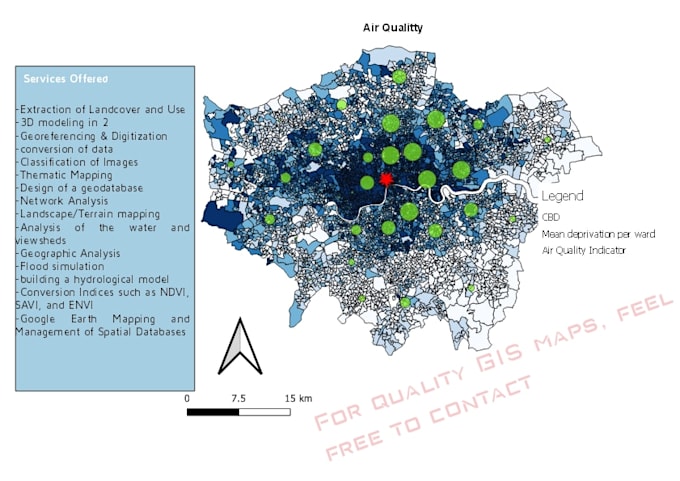 Create professional gis maps for your project by Musikoma_001 | Fiverr