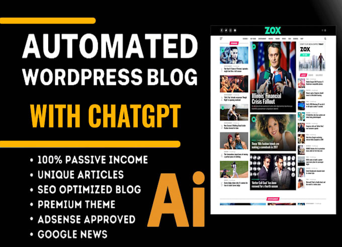 Build automated wordpress blog website with chatgpt ai by Wp_webster ... Build automated wordpress blog website with chatgpt ai by Wp_webster ...