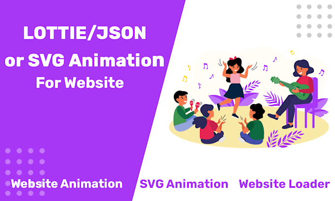 Create Lottie Json Css Custom Svg Animation For Website By