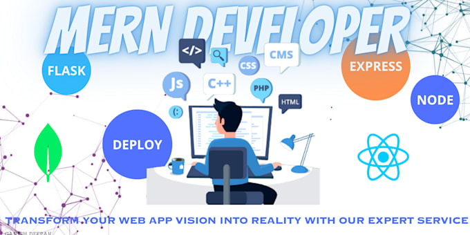 Build a custom responsive web app on mern stack for you by Gd03champ | Fiverr