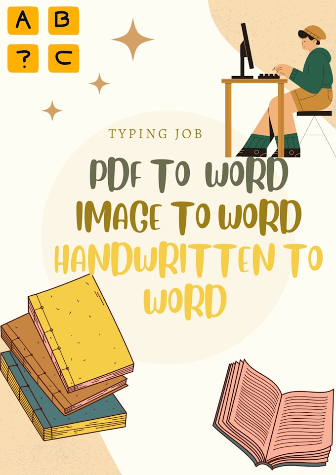 Convert your image or pdf to text by Louisealthea07 | Fiverr