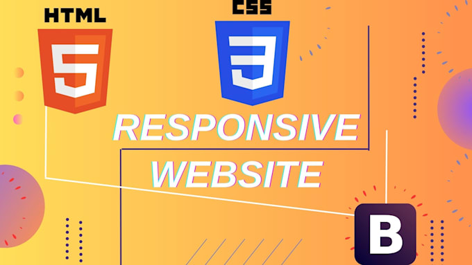Make modern responsive website with html css, bootstrap 5 by Software_art | Fiverr