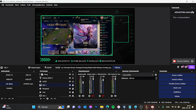 Setup obs or streamlabs for live stream by Balazs0327 | Fiverr