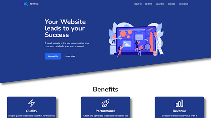 Build your stunning laravel website by Nrweb_agency | Fiverr