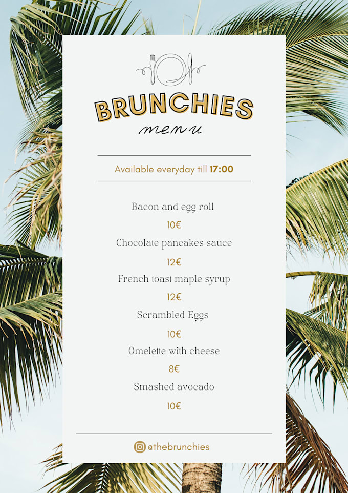 Design an attractive and professional restaurant menu by Sakurafizz ...