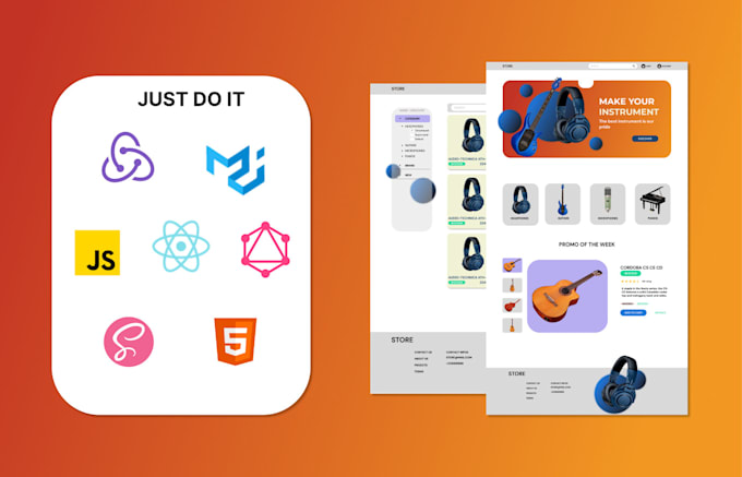 Create professional responsive website using react by Med_el | Fiverr