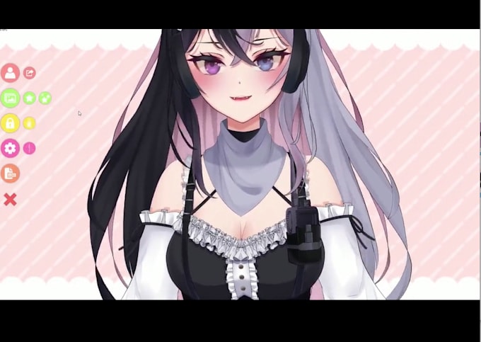 Design and rig live2d vtuber model, 2d vtuber, 2d anime vtuber ...