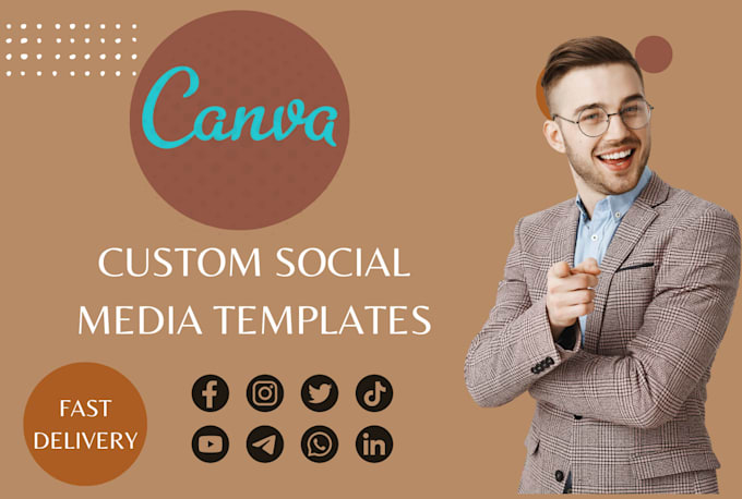 Design social media post anything in canva and photoshop by ...