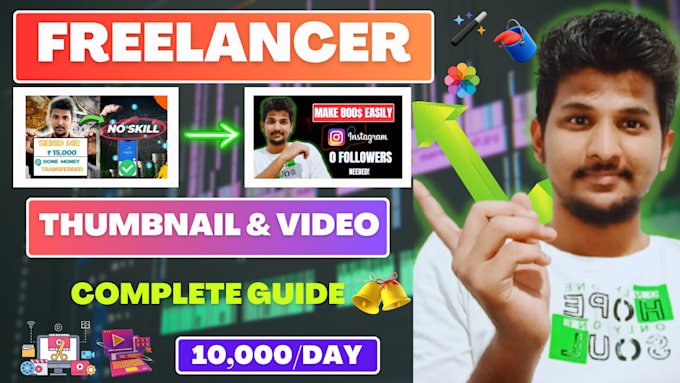 Create crafting stunning thumbnails and websites by Santhoshk954 | Fiverr