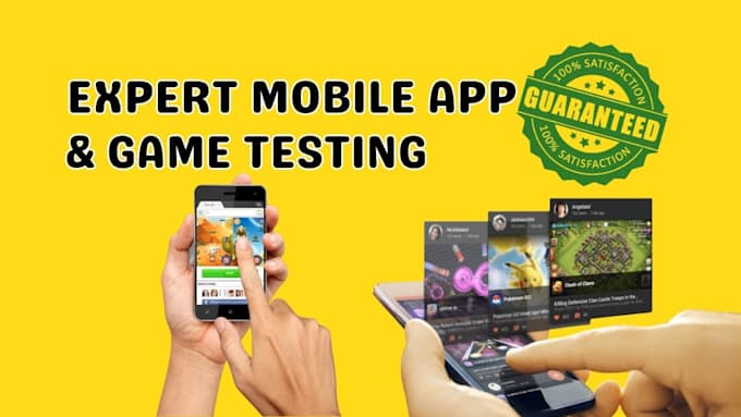 Thoroughly test your android or ios app or game or web app by ...