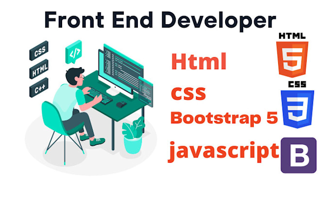 Be Your Front End Web Developer Html Css And Bootstrap 5 By Engasimrafiq Fiverr