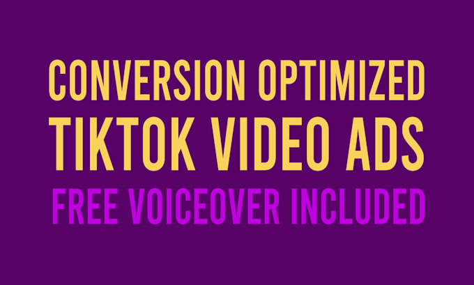 Make conversion focused tiktok ads for dropshipping by Blinkads | Fiverr