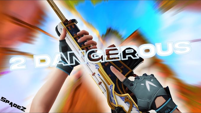 Make you a very cool valorant montage thumbnail by Lost_x_mortal | Fiverr