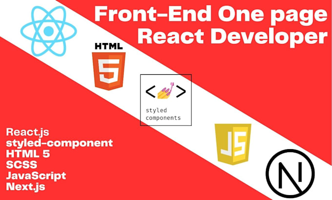 Build professional reactjs frontend web development services with ...