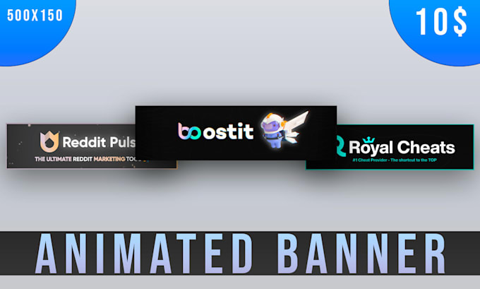 Create you an animated forum signature web banner header by Reeesora ...