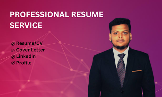 Offer professional resume writing services linkedin profile by Hammad ...