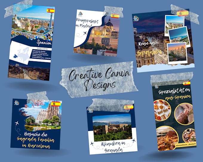 Create creative canva designs for all occasions by Mgirjam | Fiverr