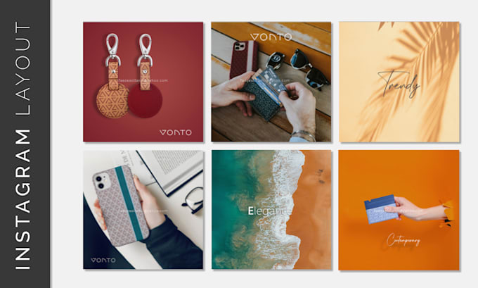 Design minimalistic instagram feed by Faeze_soltani | Fiverr