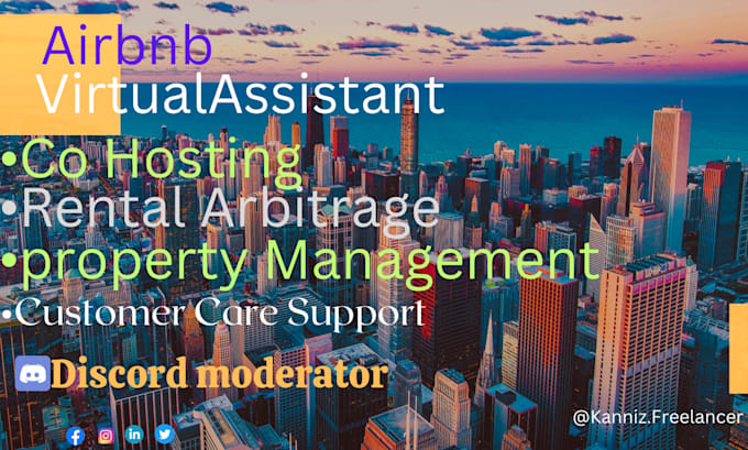 Be your airbnb guest communication virtual assistant by Kannizservice ...