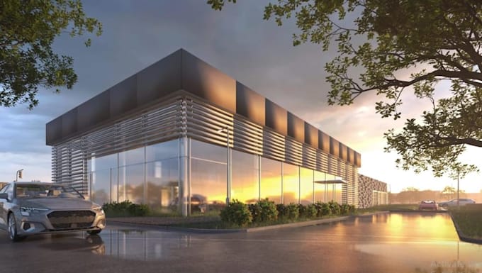 Render architectural 3d exterior, interior rendering and animation by ...