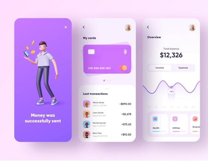 Develop fintech app, bank app , payment app, investment app by Stefankarl01 | Fiverr