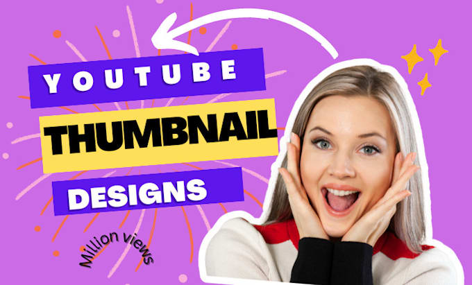 Design amazing eye catching youtube thumbnail in 2 hours by Zareenzox ...