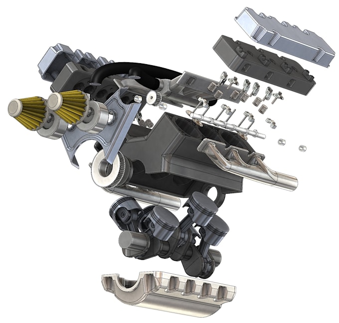 Create functional 3d cad models ready for prototyping by Shamaildesigns ...