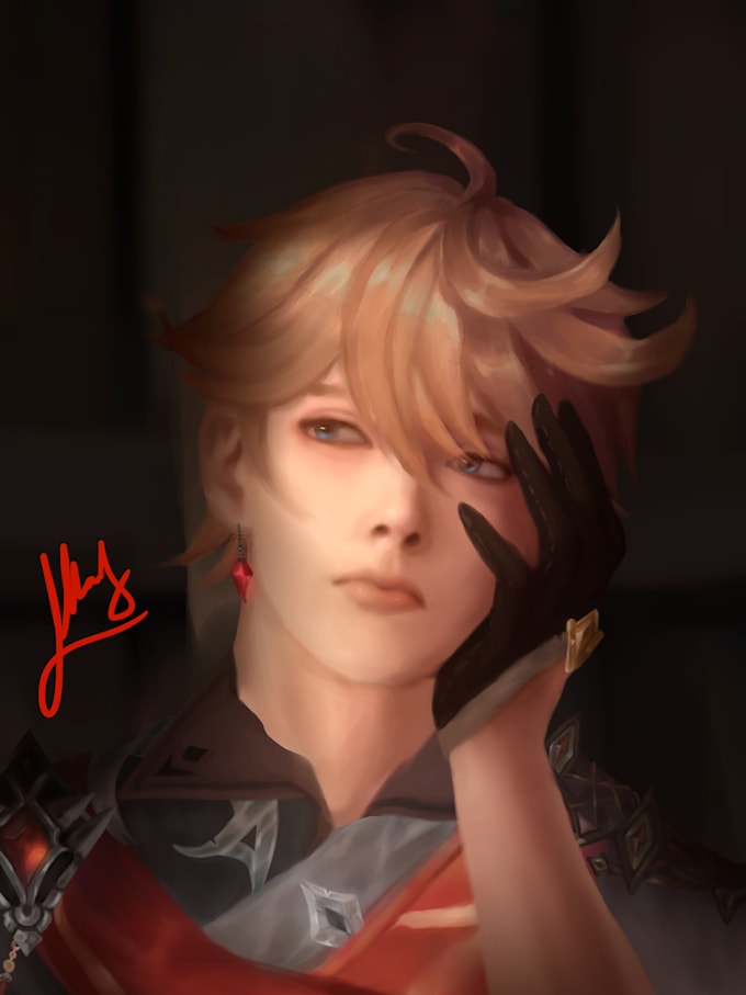 Make fanart of existing characters or your ocs, no ai by Stallarc | Fiverr