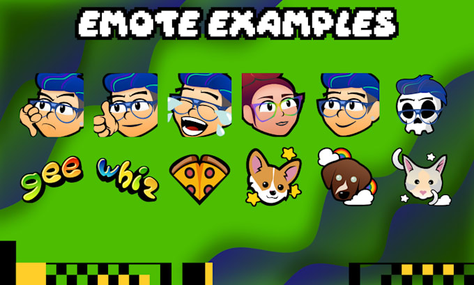 Create an emote for you by Kodychristian | Fiverr