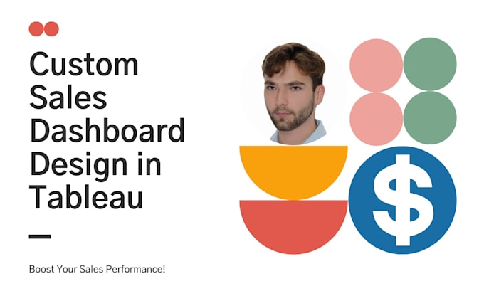 Do custom sales dashboard design in tableau by Redcircledata | Fiverr