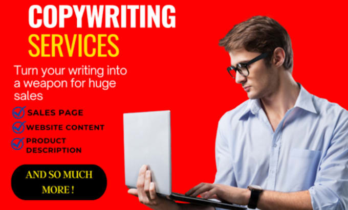 Do professionnel copywriting to boost your sales in english by ...