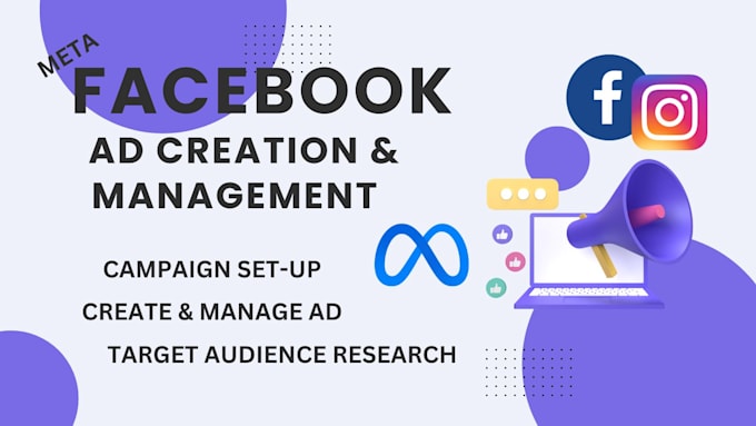 Create facebook, instagram ad setup and manage by Sohag83 | Fiverr