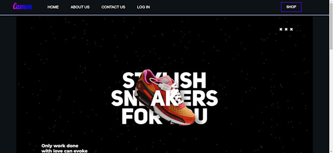 Create a good looking landing page for your website in html and css by ...