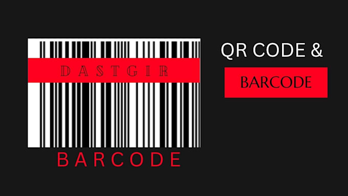 Create barcodes for your products by Dastgir4160 | Fiverr