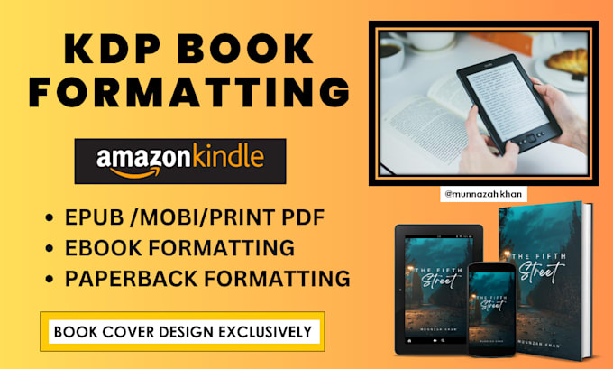 Do kdp book formatting, book formatting and layout design for amazon ... Do kdp book formatting, book formatting and layout design for amazon ...