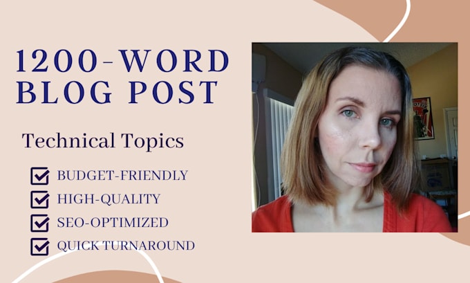 Create a 1200 word technical blog post for your business by ...