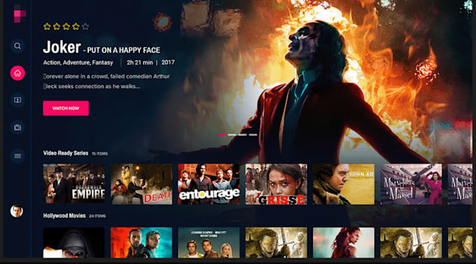 Develop smart tv app, roku tv channel , firestick tv channel, apple tv ...