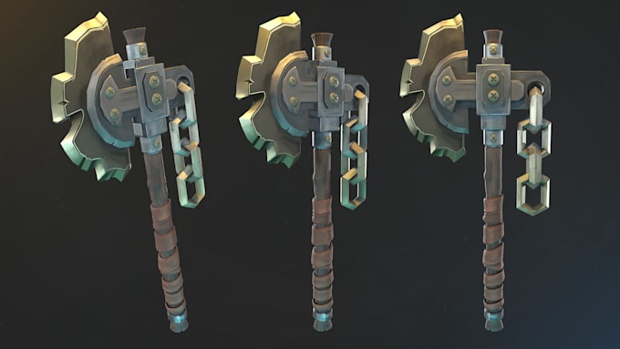 Create Stylized 3d Models Game Props And Assets By Francovaldez3d Fiverr 