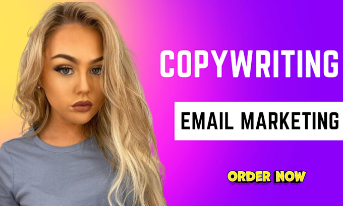 Write email marketing and sales emails for your business by Giulia_bellucci | Fiverr