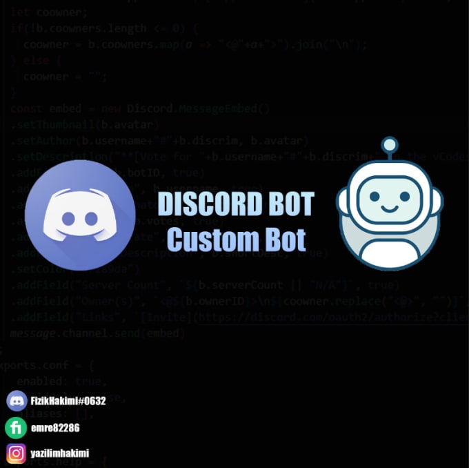 Discord Bot Developer Professional By Emre82286 Fiverr