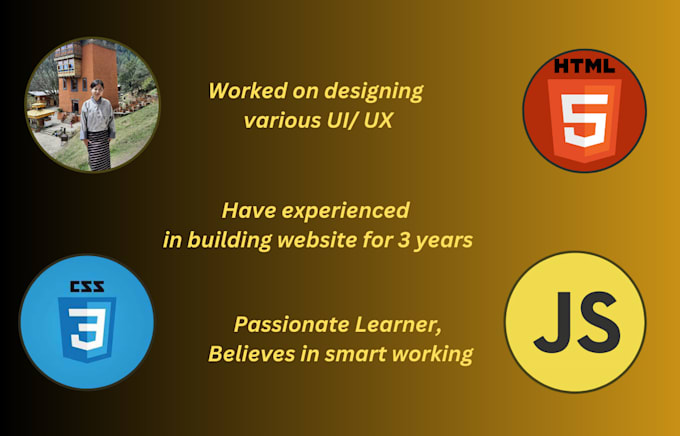 Develop fully functionable and responsive web application by Dechen ...