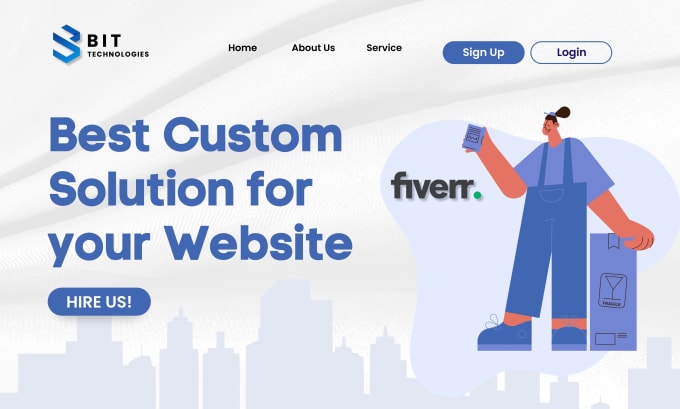 Design Your Web Frontend Using React Html Css Bootstrap By Bittechnoiogies Fiverr