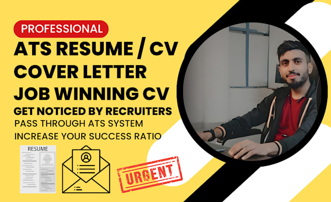 Write a remarkable ats resume cv and cover letter that gets you hired ...