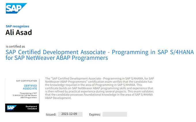 Perform abap and sd all activities by Asadsiddiqui365 | Fiverr