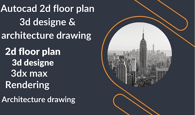 Draw autocad 2d floor plan,3d draw, architectural drawing by Mahmud650 ...