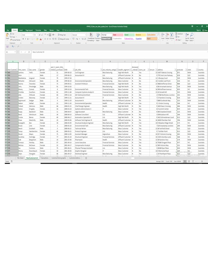 Separate Clean Merge The Data In Ms Excel By Mwaurapresius Fiverr
