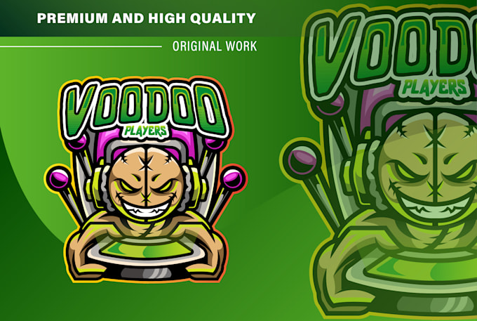 Design custom mascot logo, character for esport or merch by ...