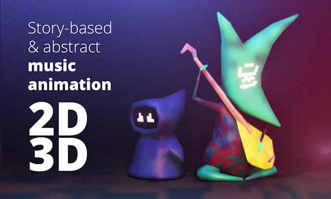 Make animated music video for your track by Iv_sob | Fiverr